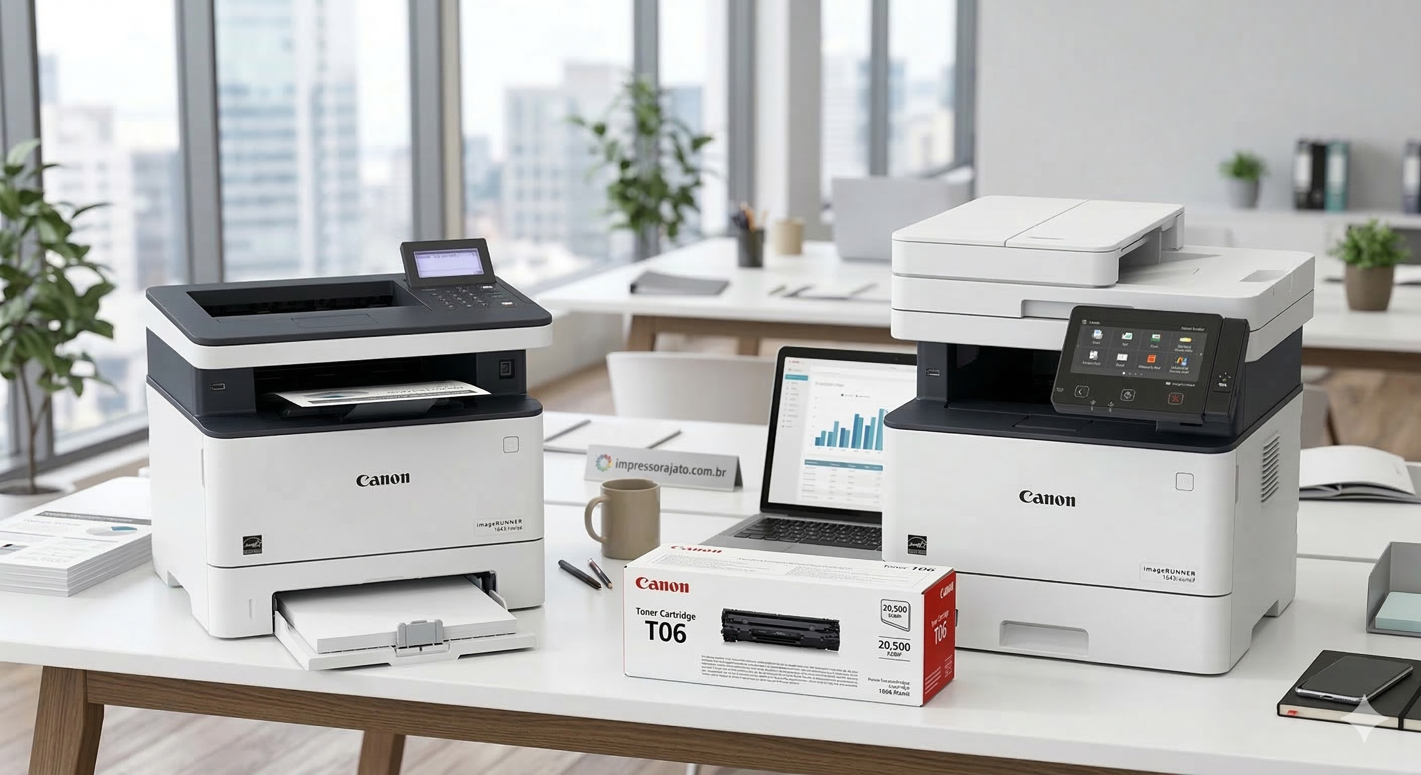 Canon imageRUNNER IR1643P e IR1643iF: Potência e Economia para o seu N ...